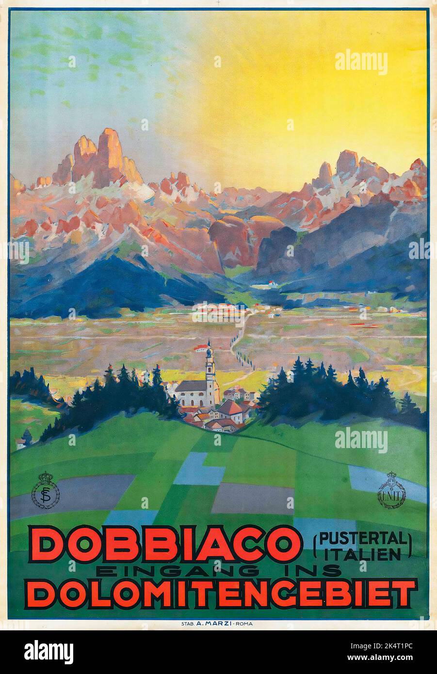 Dolomiti poster hi-res stock photography and images - Alamy