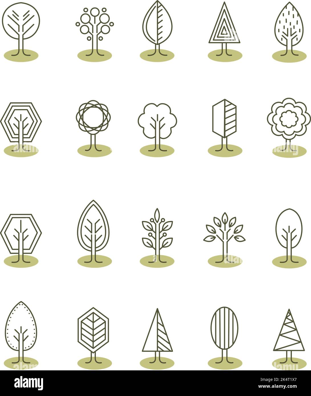 Background design trees hi-res stock photography and images - Alamy