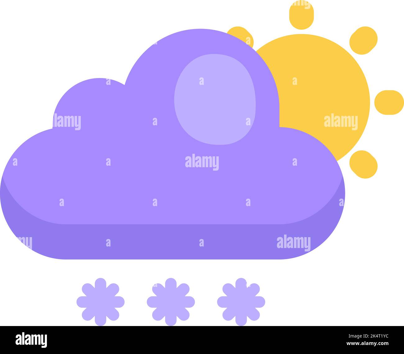 Heavy rain on sky Stock Vector Images - Alamy