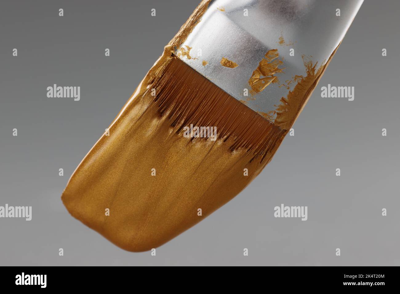 Gold brush stroke texture hi-res stock photography and images - Alamy