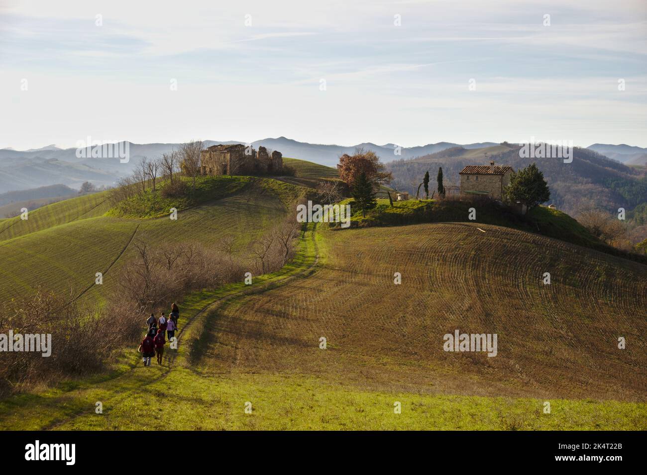 Beautiful italian countryside in autumn Stock Photo - Alamy