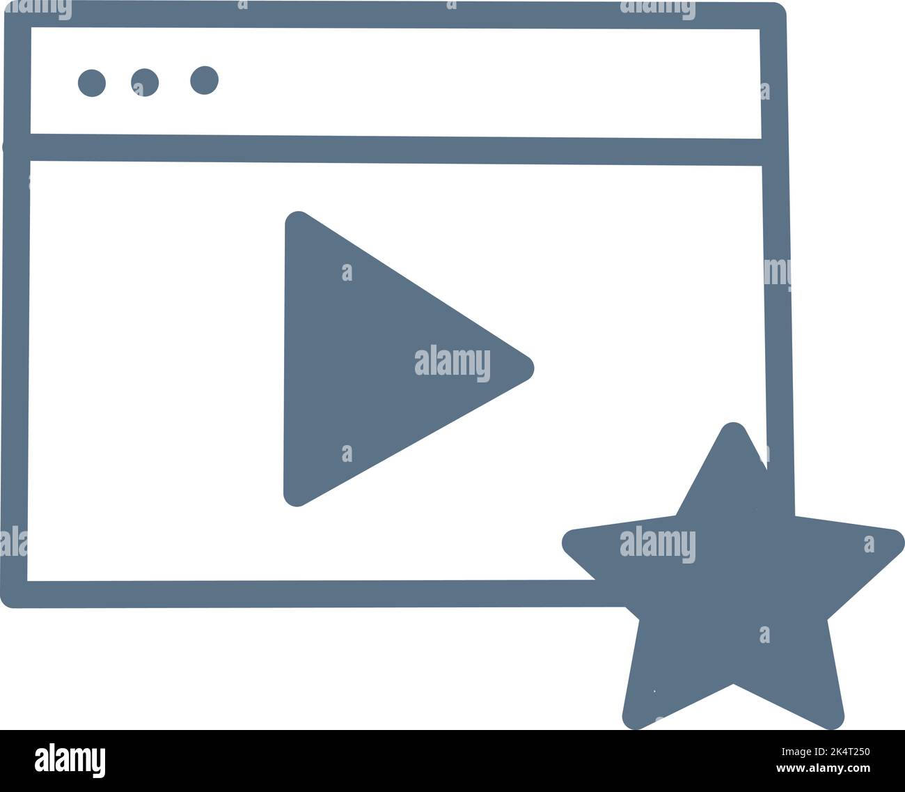 Internet favorites, illustration, vector on a white background Stock ...