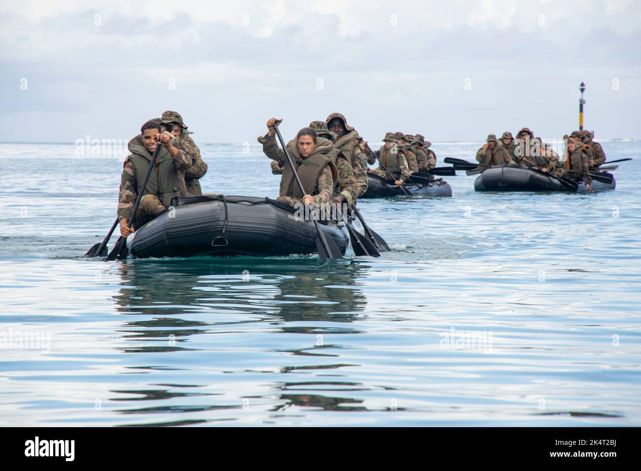 Taravao French Polynesia 5th Sep 2022 U S Marines With