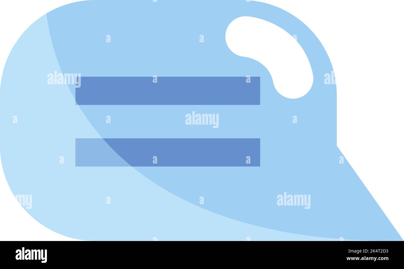 Social media chat, illustration, vector on a white background Stock ...