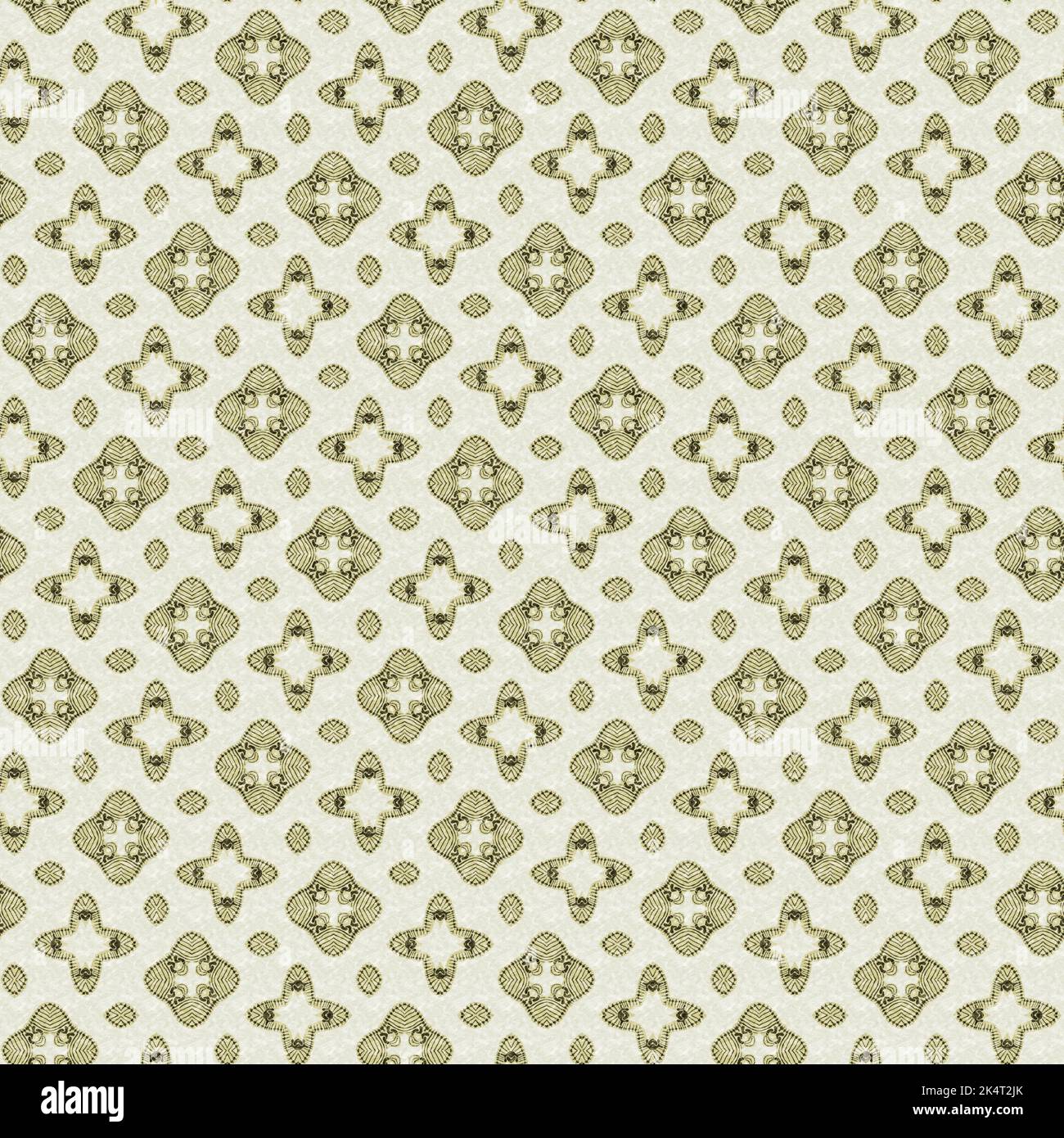 Mosaic geometric green seamless texture pattern. Trendy kaleidoscope ...