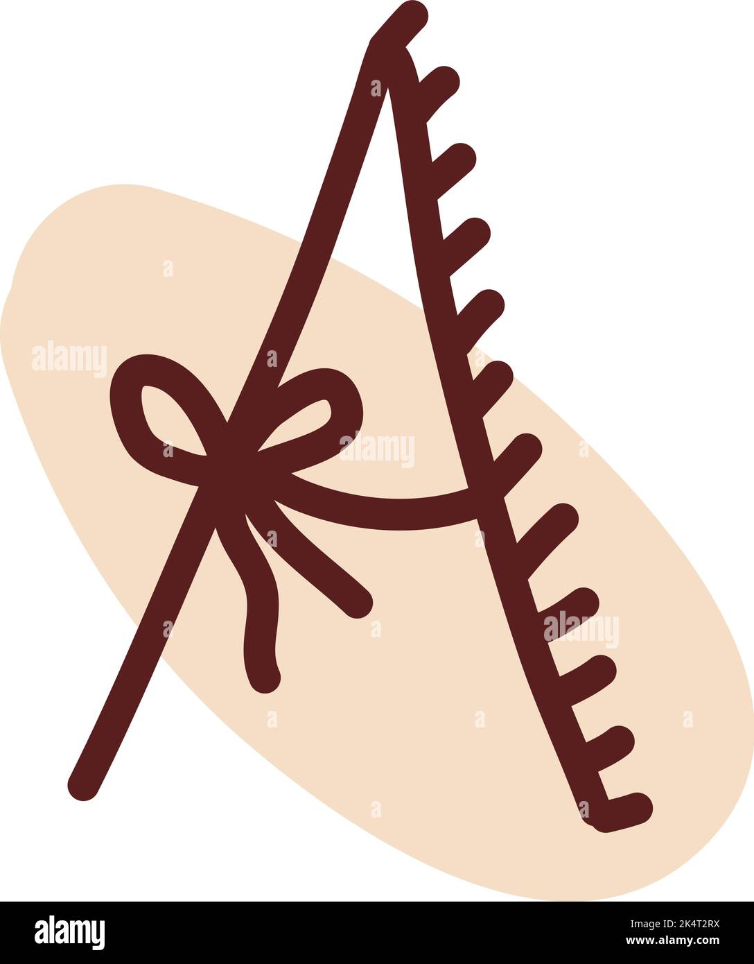 Letter A, illustration, vector on a white background Stock Vector Image ...