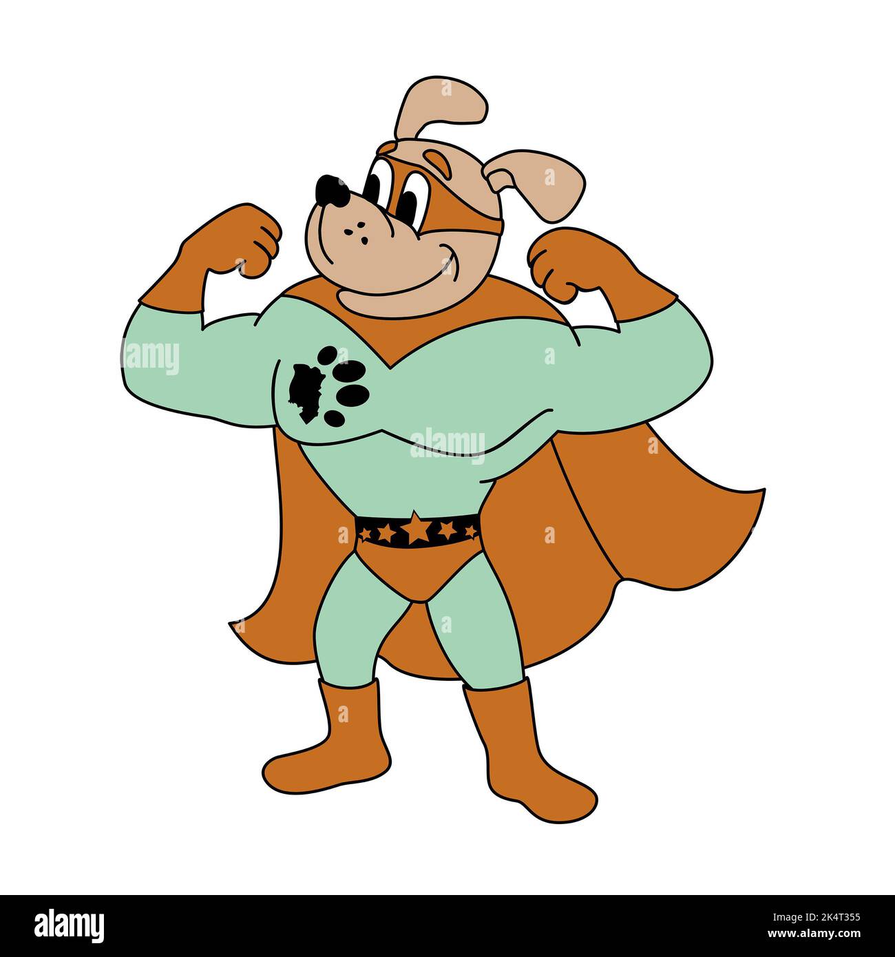 Funny corgi dog stands Cut Out Stock Images & Pictures - Alamy