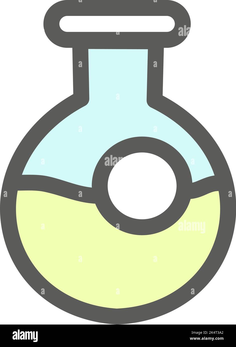 Chemical tube, illustration, vector on a white background Stock Vector ...