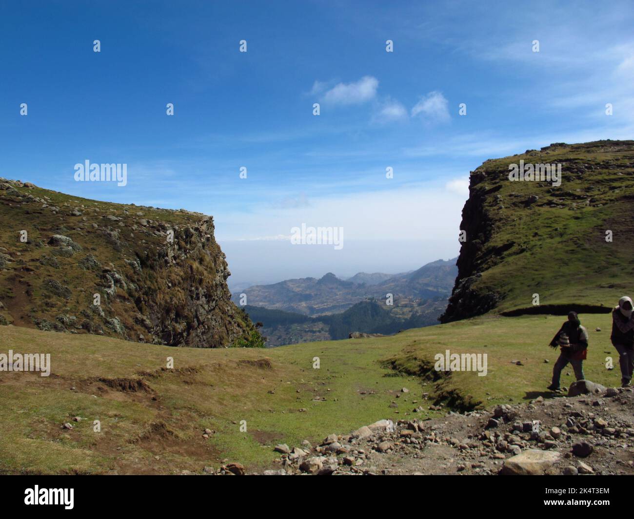 Kombolcha / Ethiopia - 07 Jan 2012: East African rift valley in ...