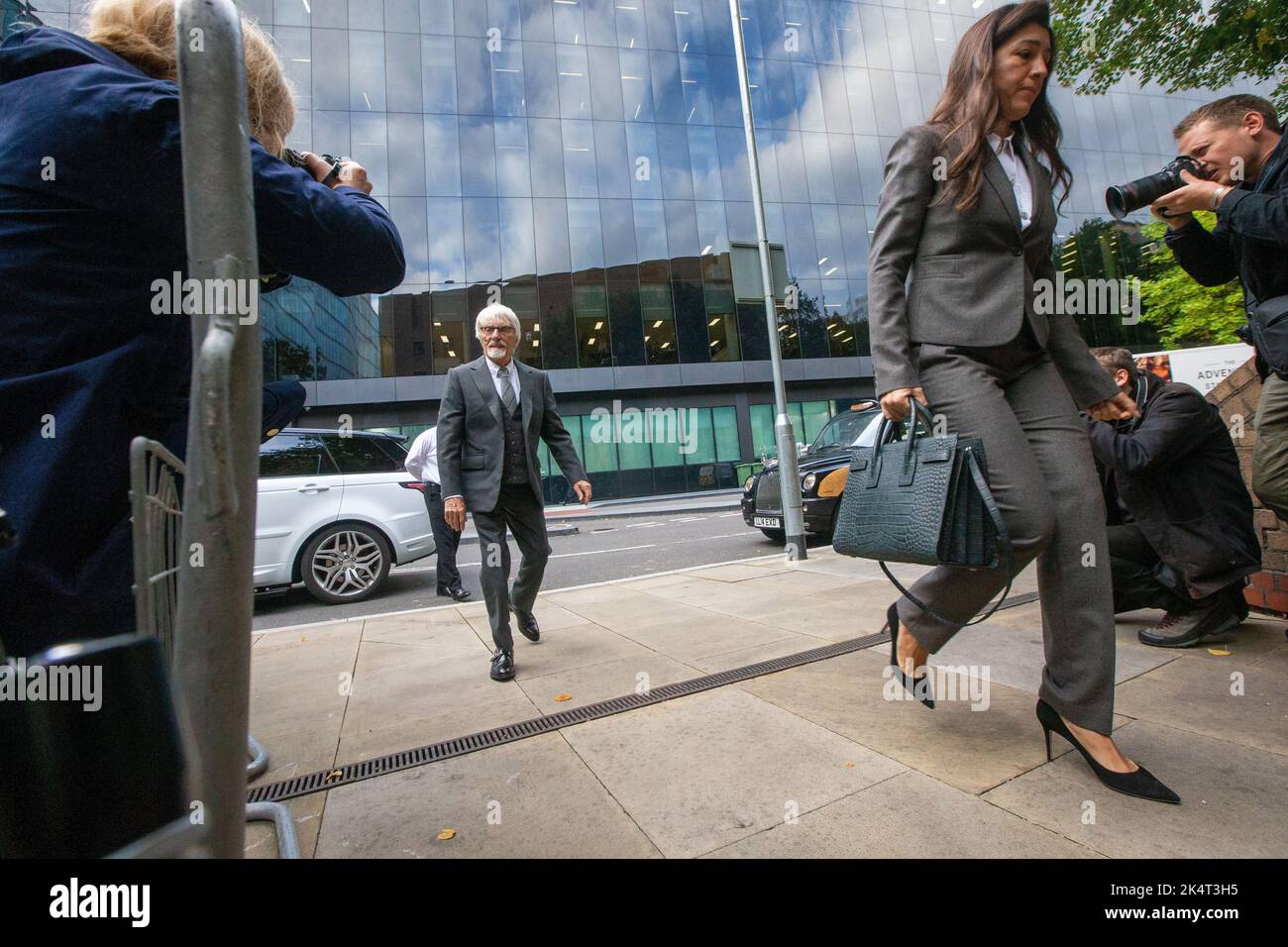 London, England, UK. 4th Oct, 2022. Former Formula-1 boss BERNIE ...