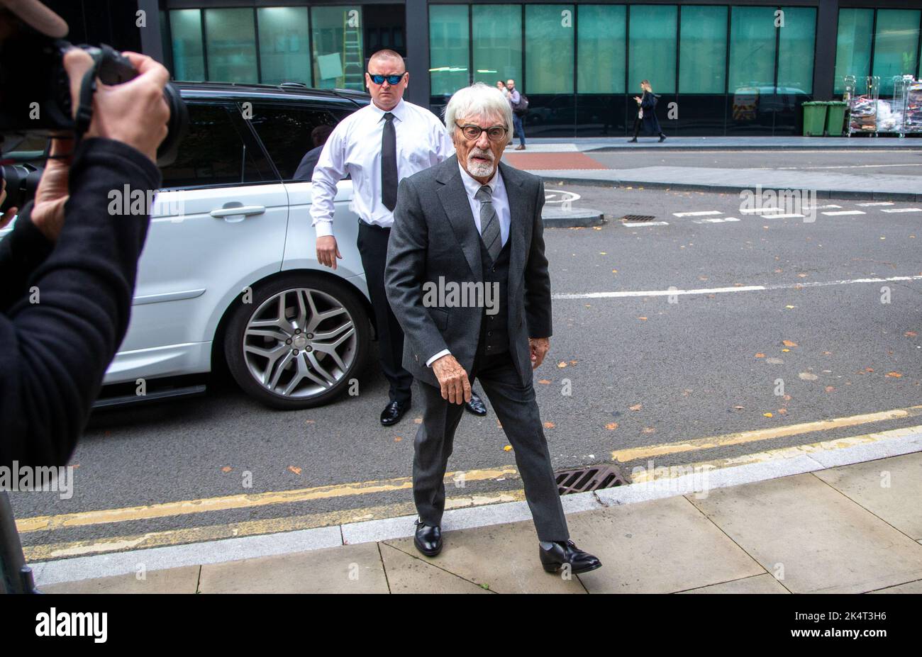 London, England, UK. 4th Oct, 2022. Former Formula-1 boss BERNIE ...