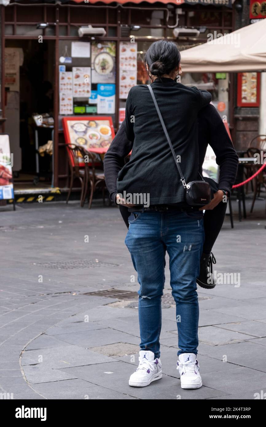 Woman straddling man hi-res stock photography and images - Alamy