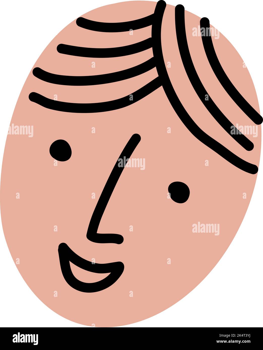 Simple boy, illustration, vector on a white background Stock Vector ...