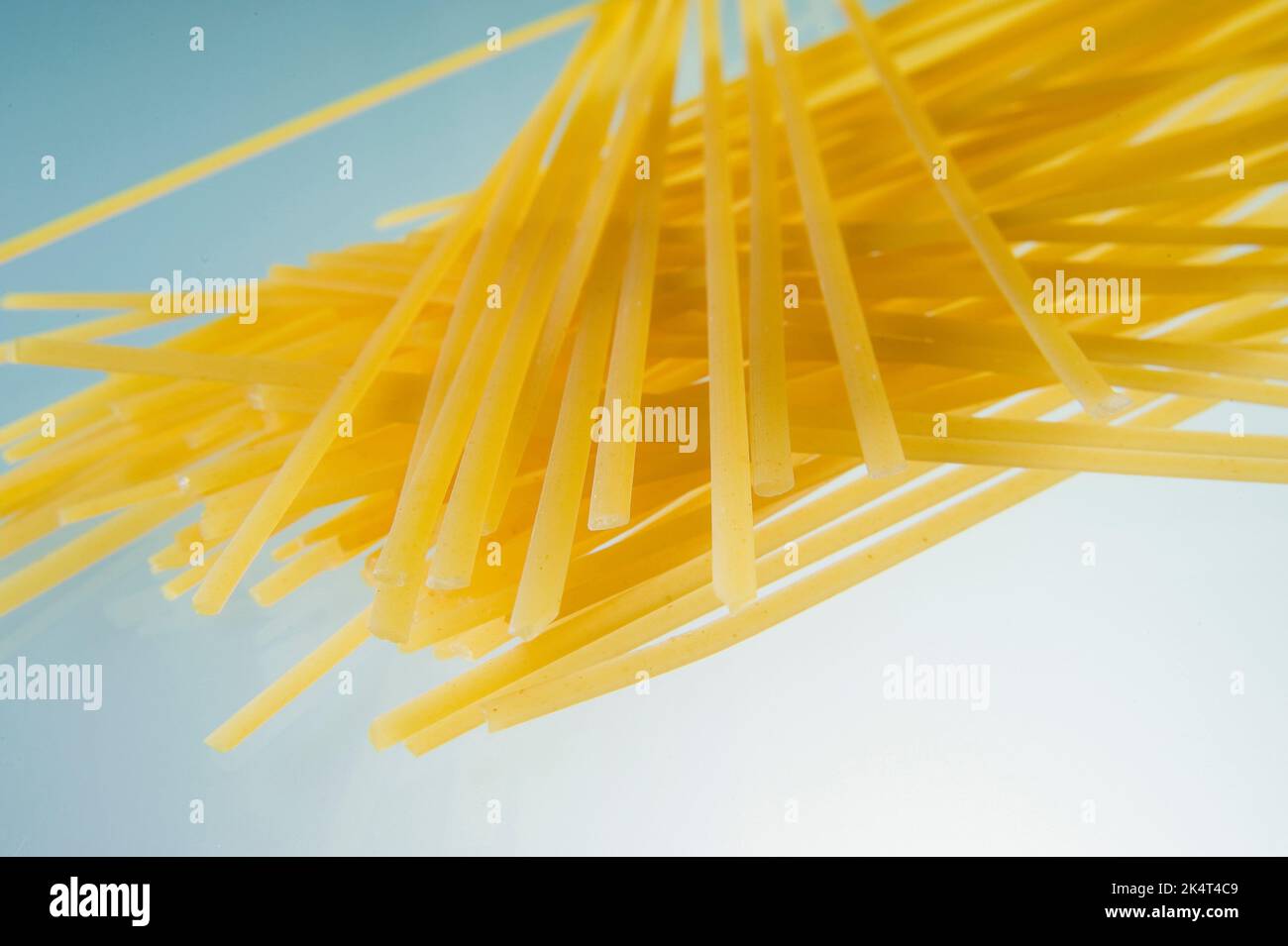 Uncooked Linguine o Bavette, Pasta, Food, Italy, Europe Stock Photo - Alamy