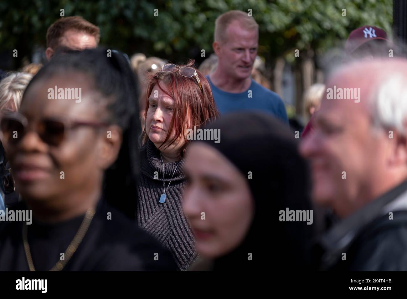 File past the coffin hi-res stock photography and images - Alamy