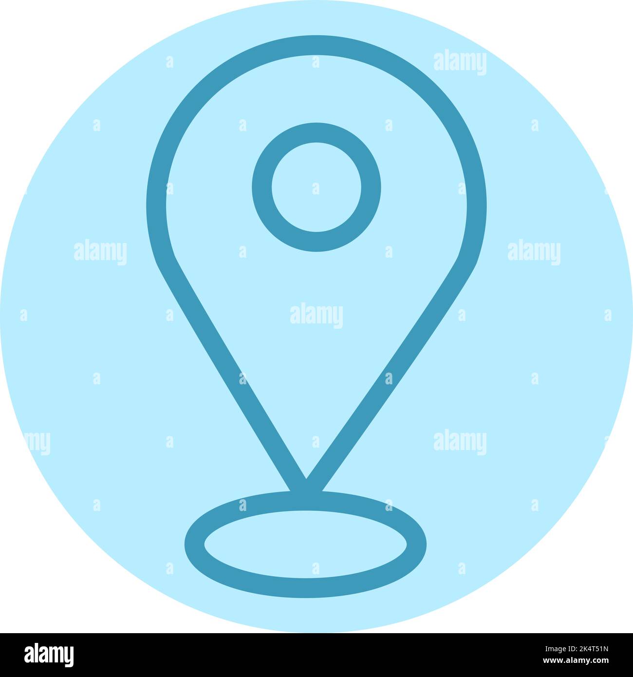 Contacts location, illustration, vector on a white background Stock ...