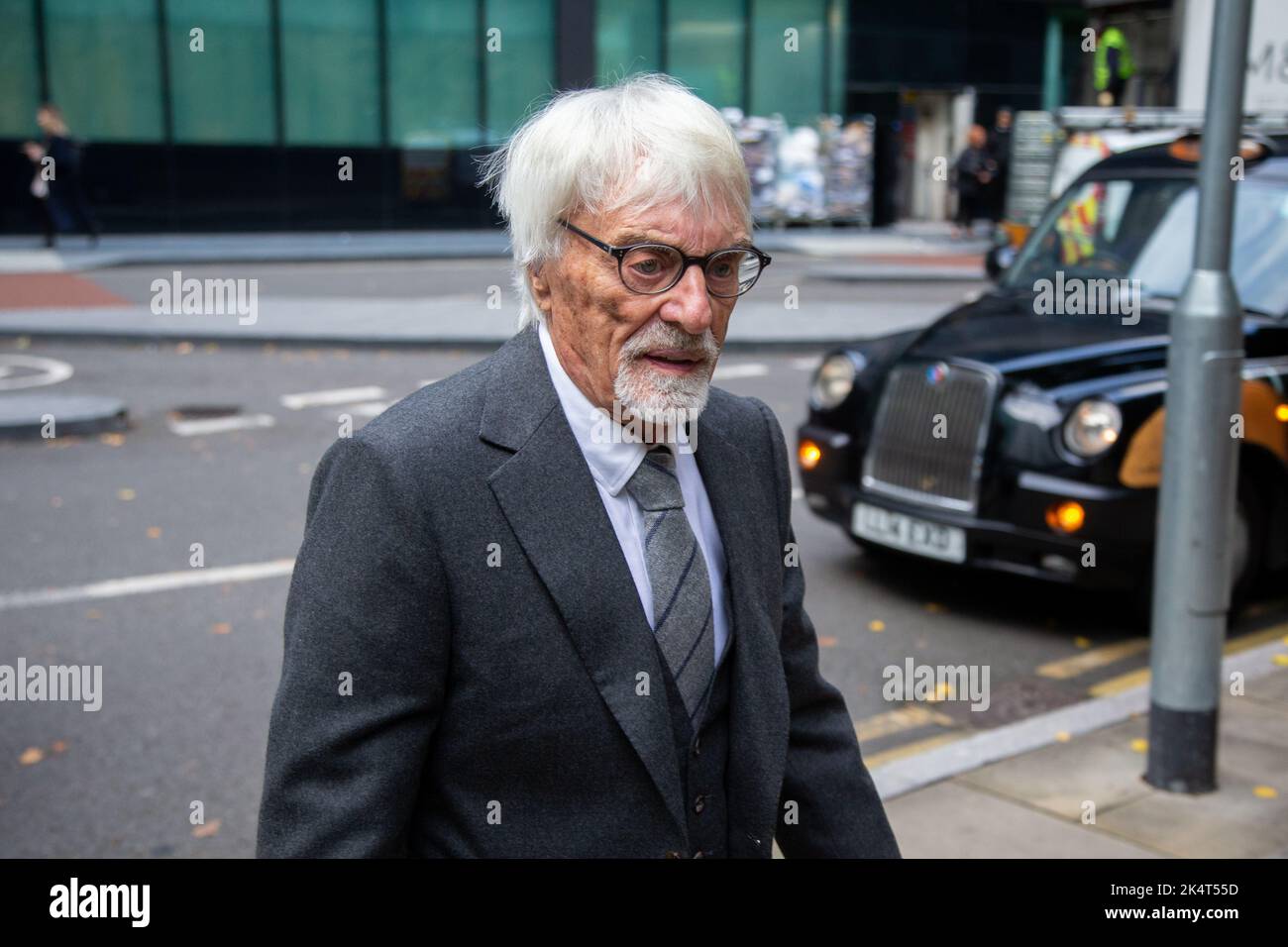 London, England, UK. 4th Oct, 2022. Former Formula-1 boss BERNIE ...