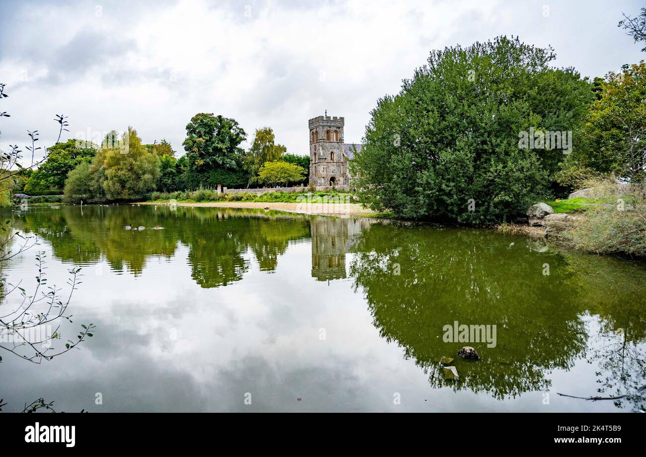 Falmer saxon pond hi-res stock photography and images - Alamy