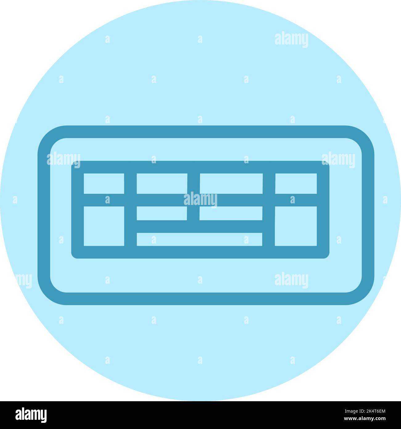 Contacts keyboard, illustration, vector on a white background Stock ...
