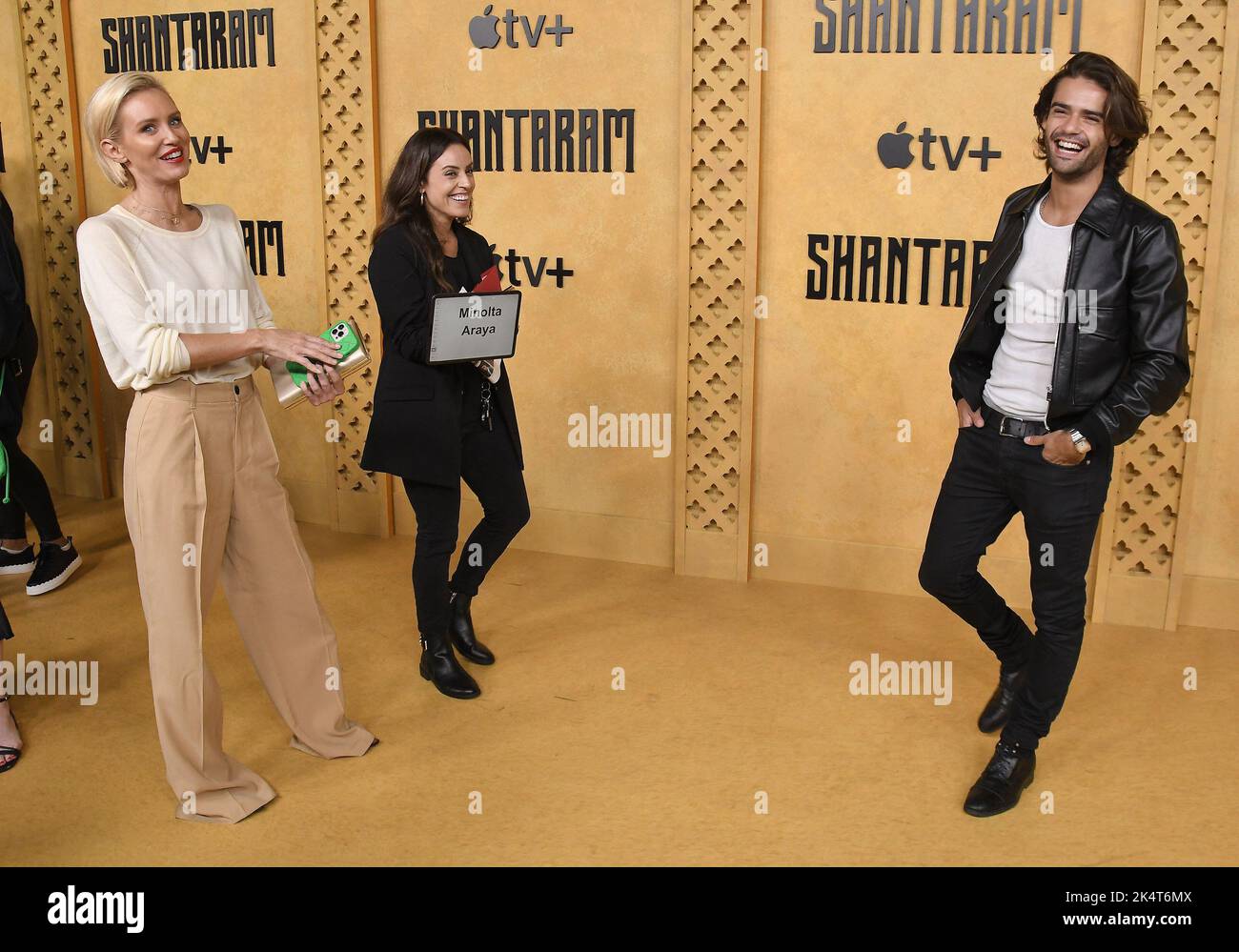 (L-R) Nicky Whelan and Renan Pacheco at the Apple TV+ Original Series ...