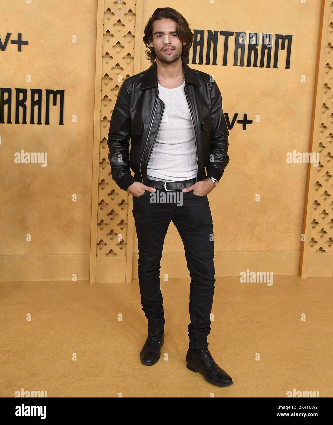Renan Pacheco arrives at the Apple TV+ Original Series' SHANTARAM ...