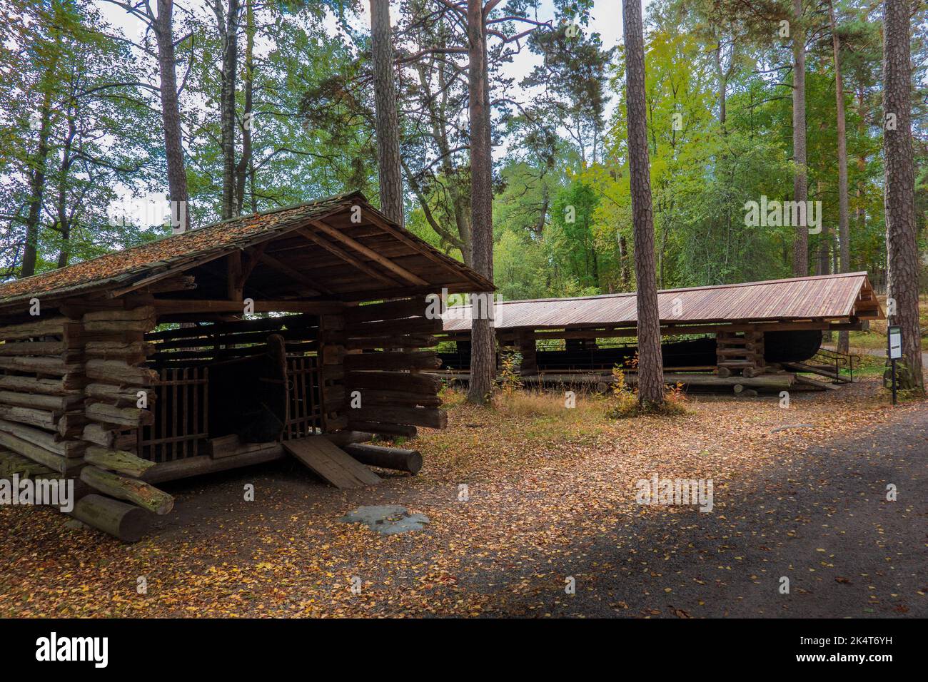 Church boats Kirkkoveneet Finland Stock Photo - Alamy