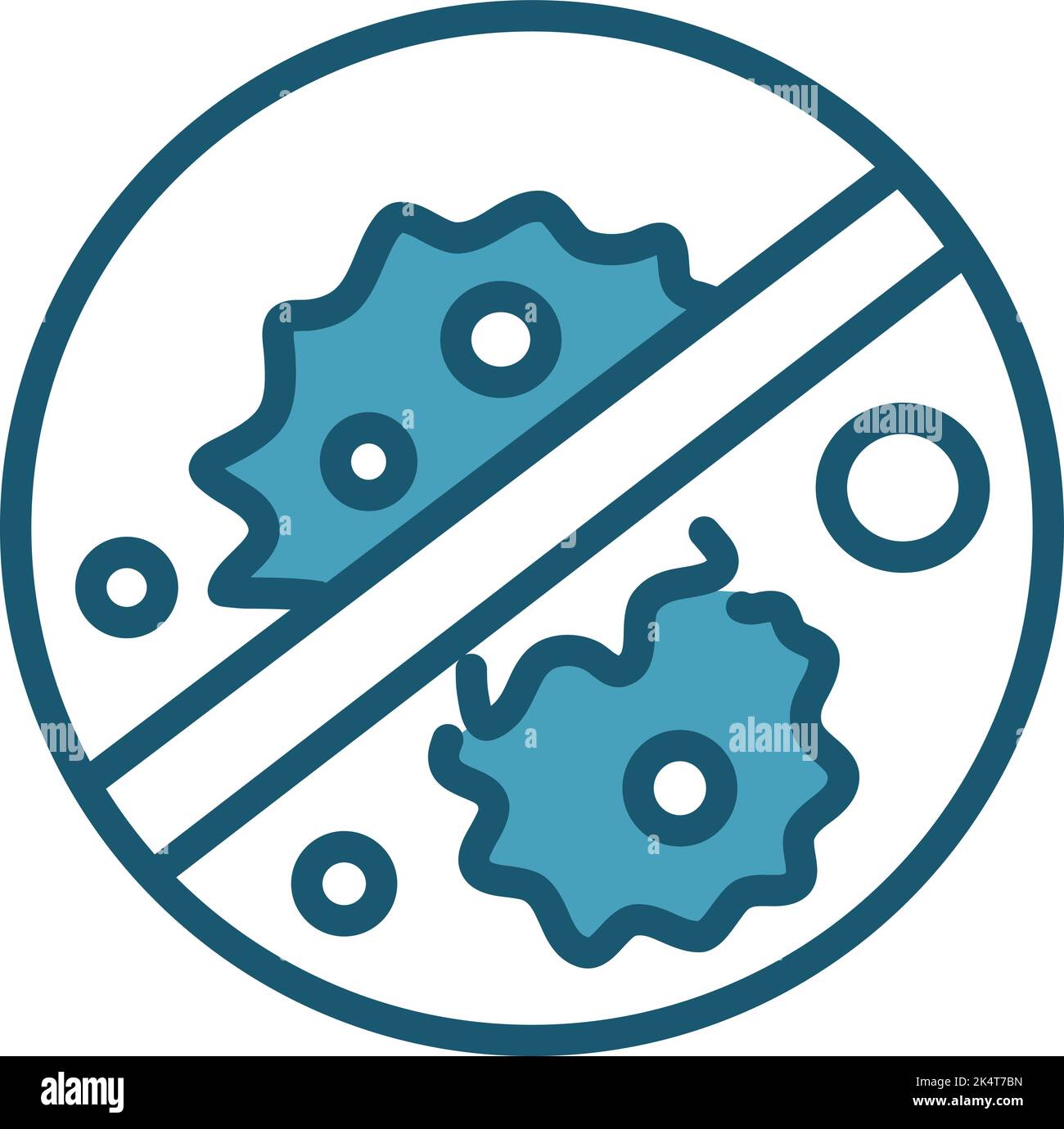 No cleaning, illustration, vector on a white background Stock Vector ...