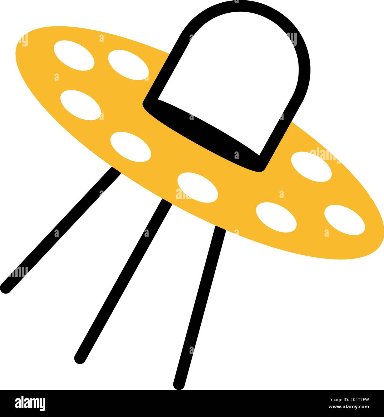 Sci fi film genre, illustration, vector on a white background Stock ...