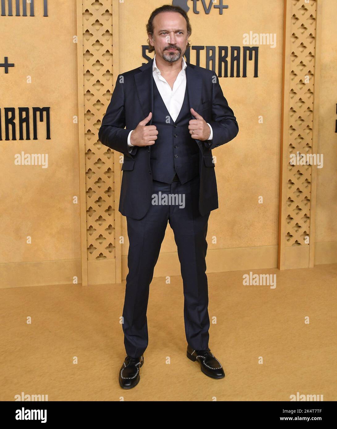 Vincent Perez arrives at the Apple TV+ Original Series' SHANTARAM ...