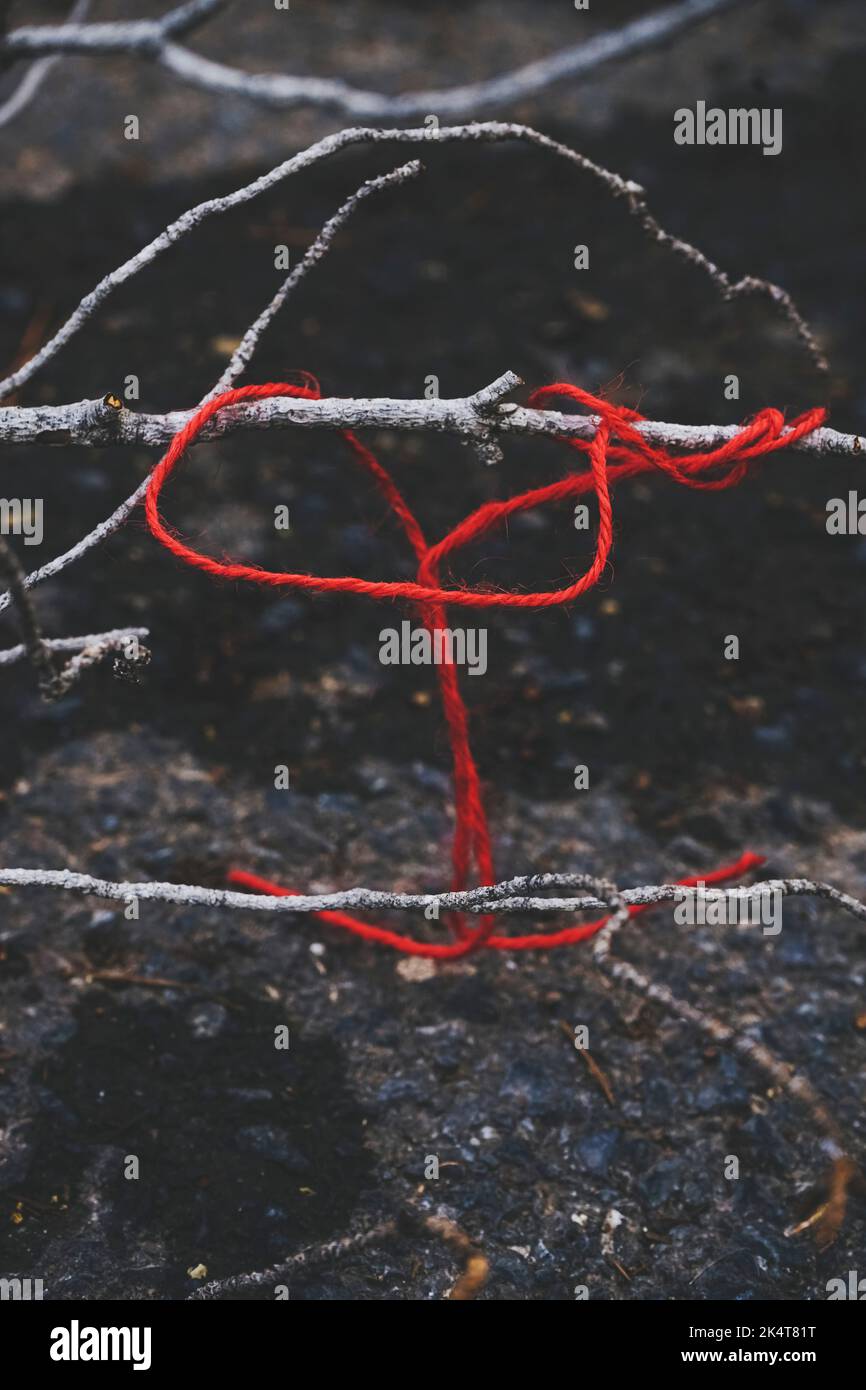 Tangled branches in black and white hi-res stock photography and images ...