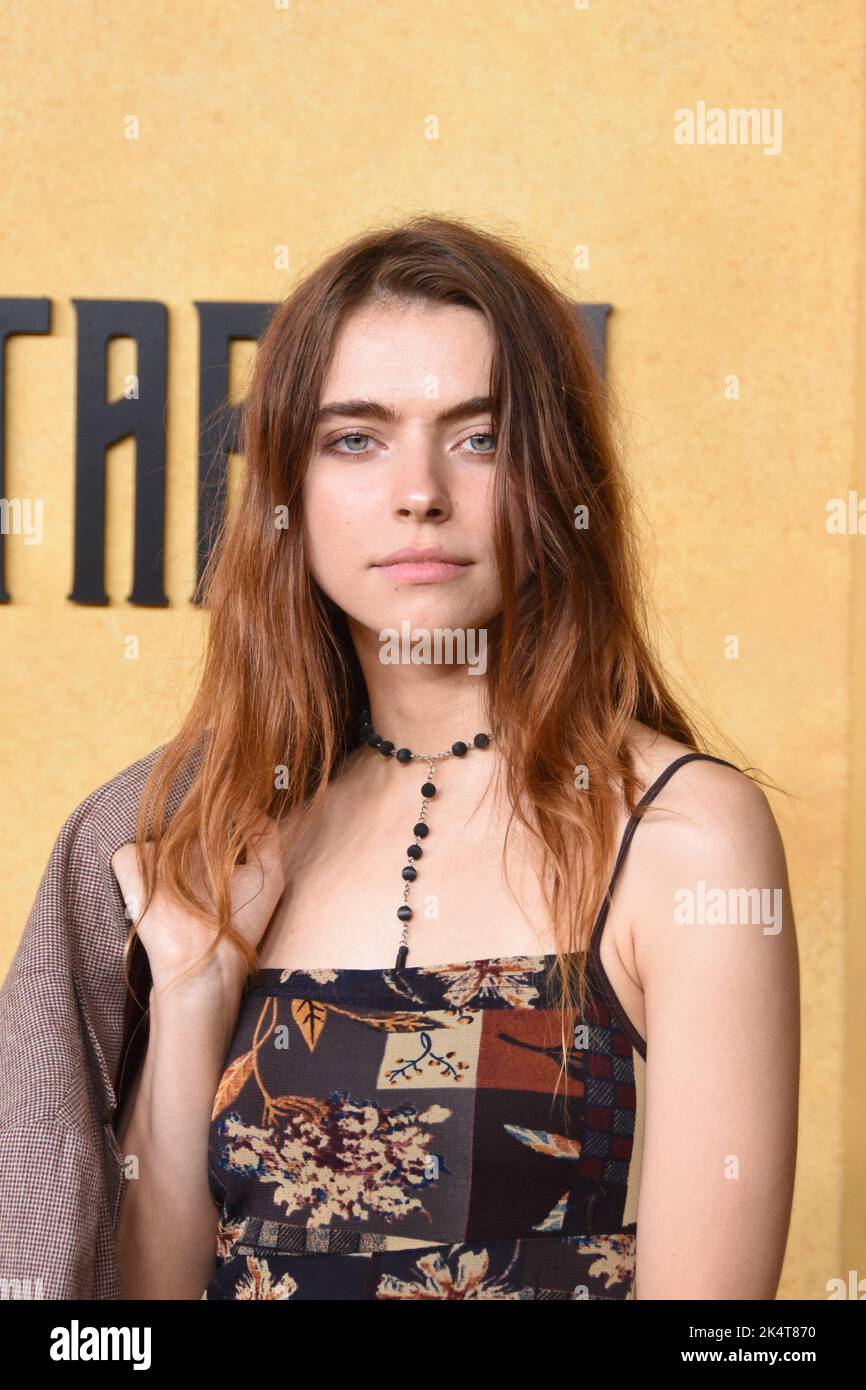 Los Angeles, California, USA 3rd October 2022 Marta Piekarz attends the ...