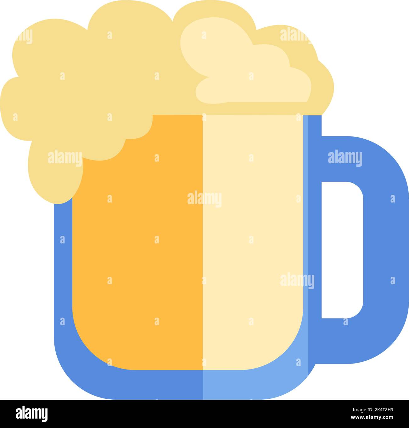 Cold beer icon in Cut Out Stock Images & Pictures - Alamy