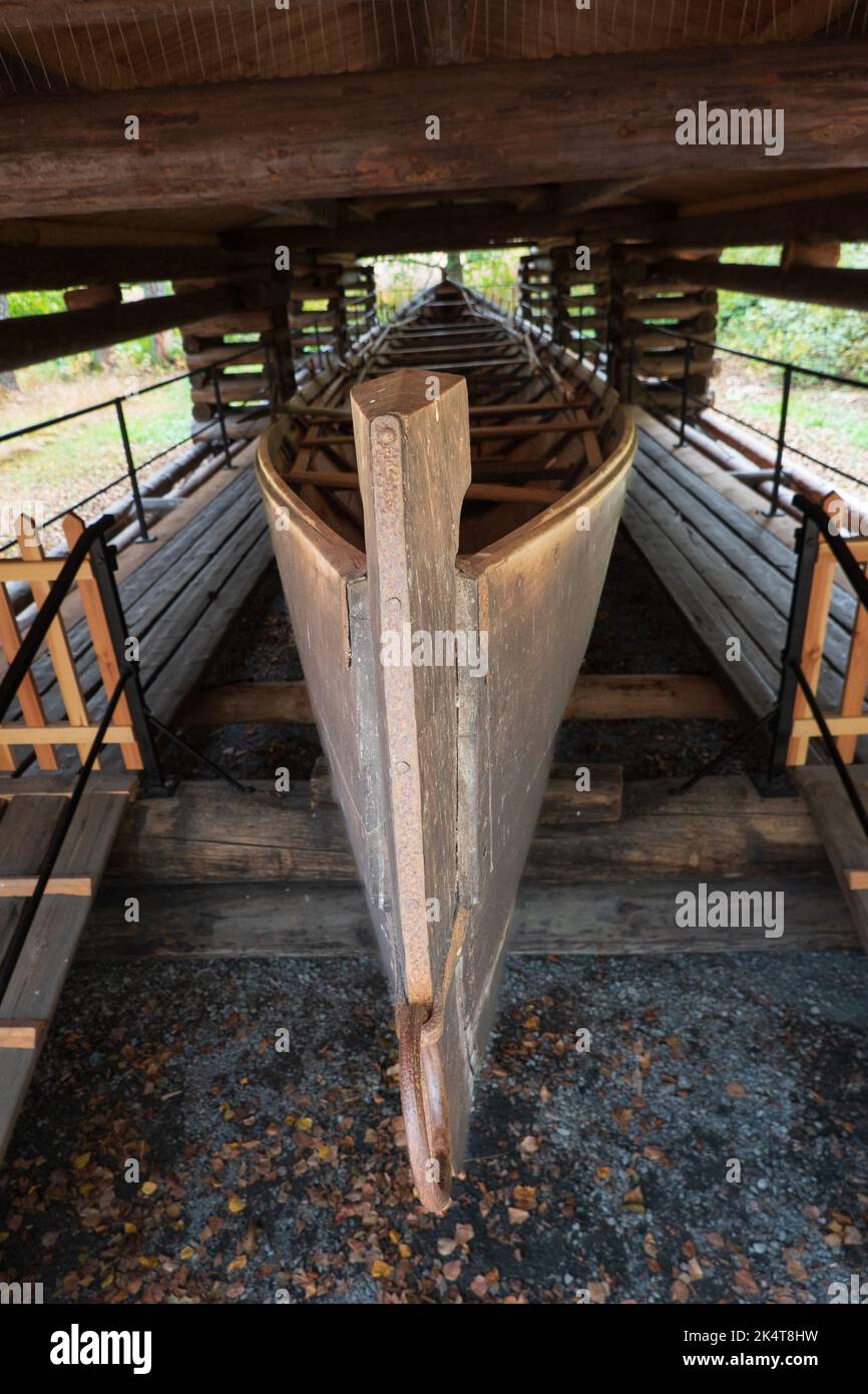 Church boats Kirkkoveneet Finland Stock Photo - Alamy