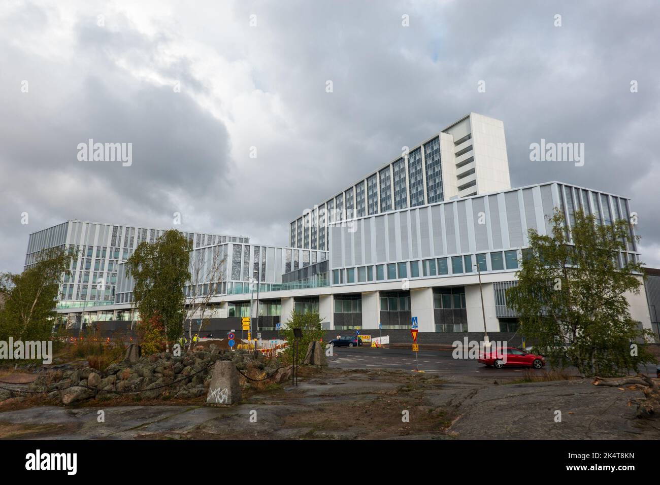 Meilahti Tower Hospital Meilahden tornisairaala Stock Photo - Alamy