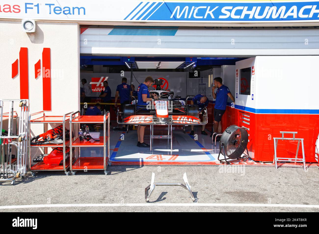 HAAS Pit Lane GP FRANCE 2022, Le Castellet, FRANCE, 21/07/2022 Florent ...