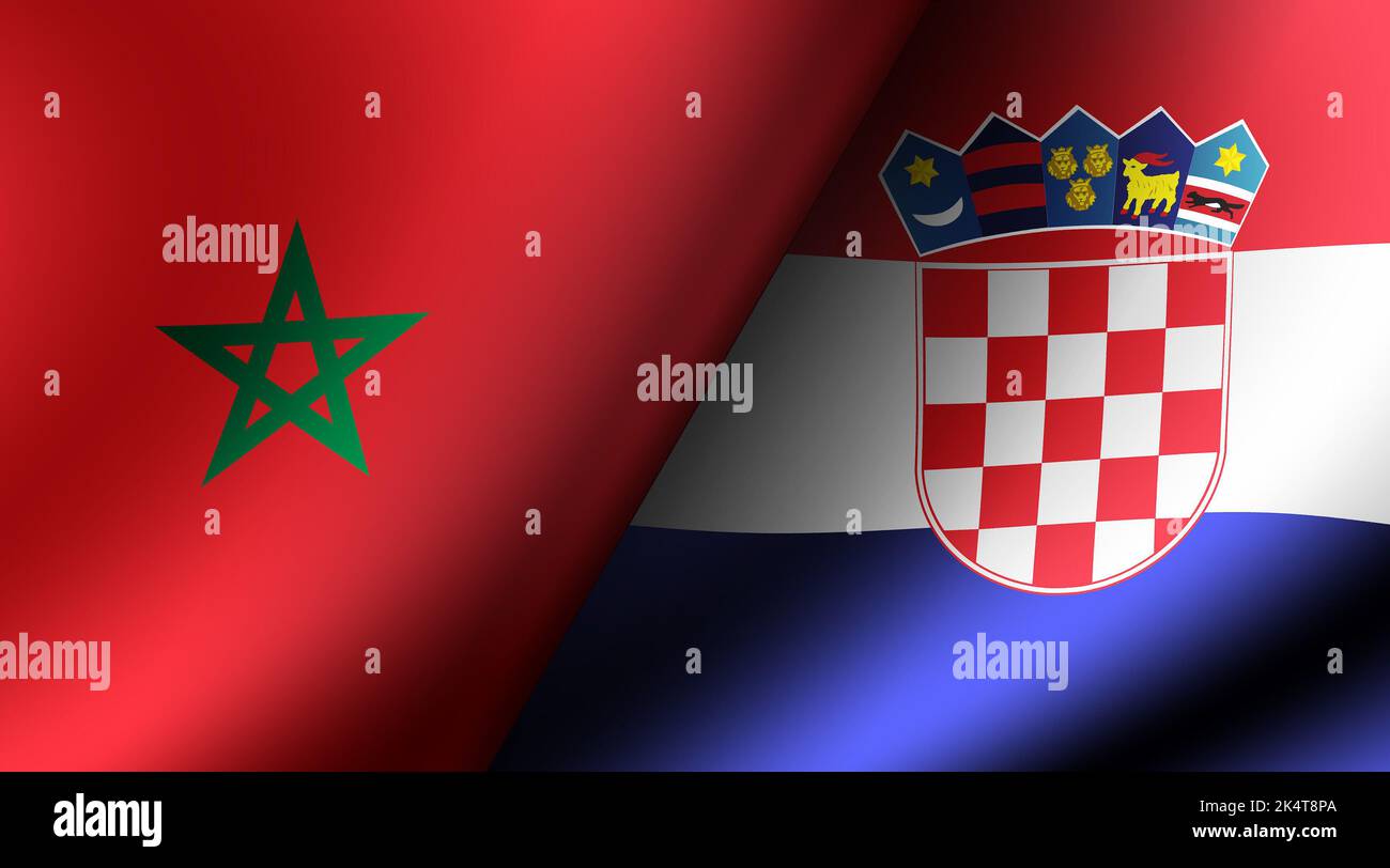 Morocco vs croatia world cup 2022 hi-res stock photography and images ...