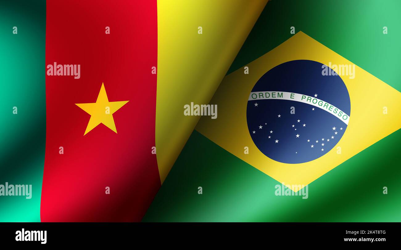 Football 2022 | Group Stage Match Cards ( Cameroon VS Brazil Stock ...