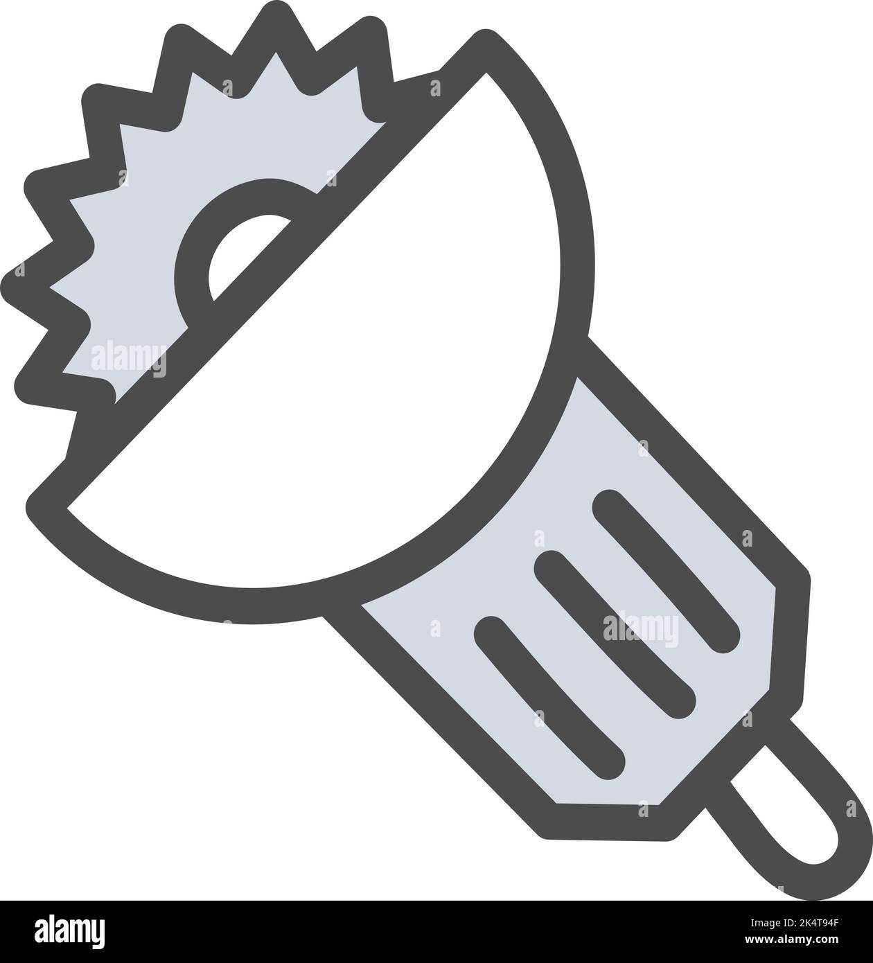 Hand cutting machine Stock Vector Images - Alamy