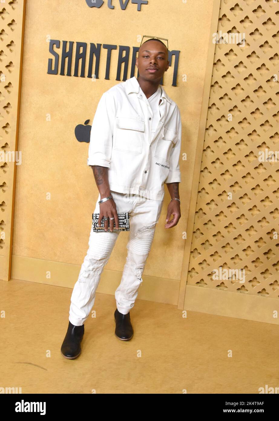 Los Angeles, California, USA 3rd October 2022 Tre Melvin attends the ...