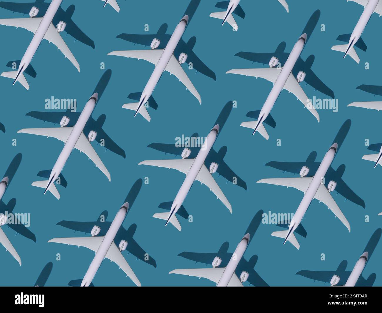 Airplane background. Flights, travel and aviation. Pattern of white ...