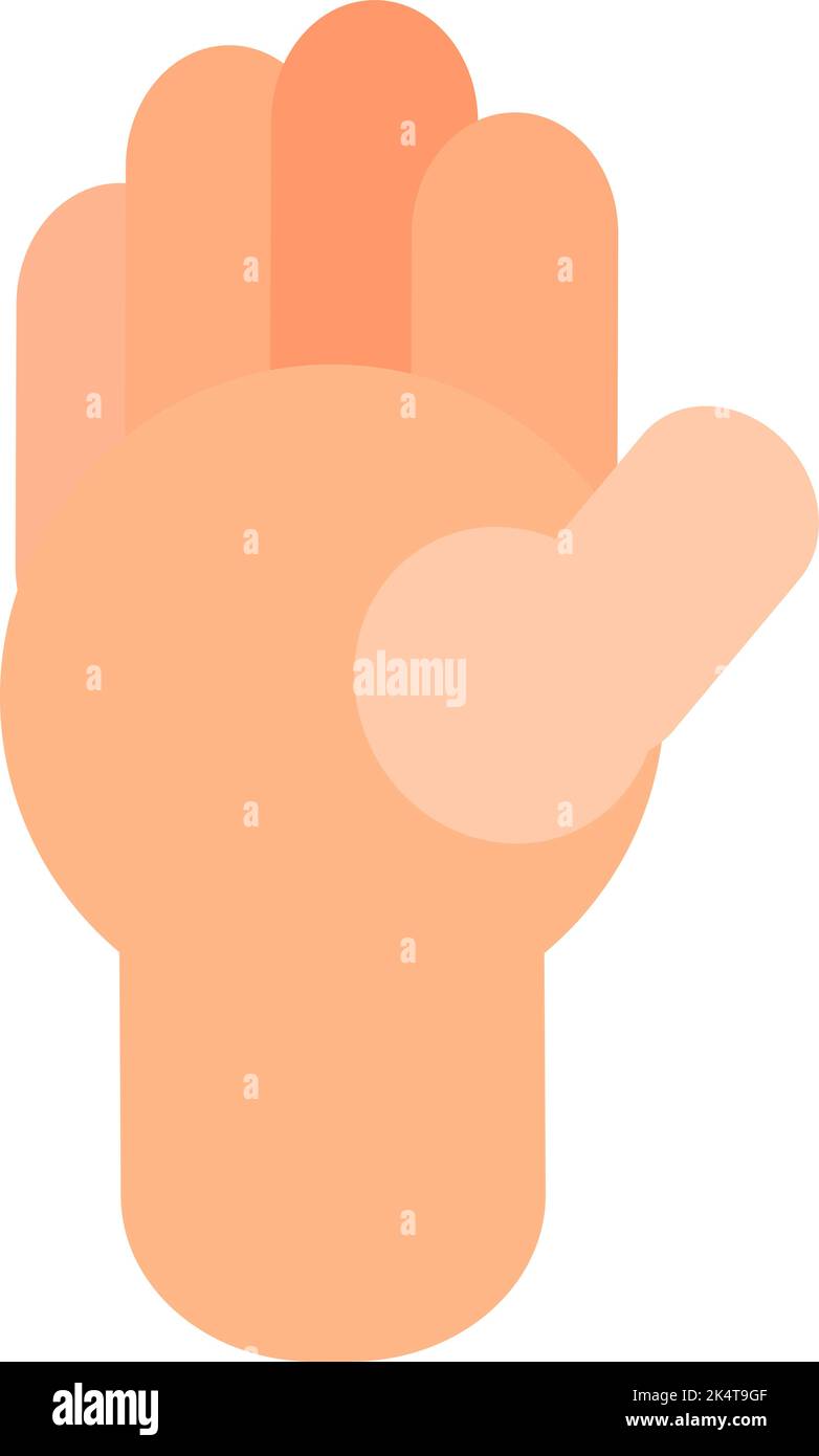 Plam symbol Stock Vector Images - Alamy