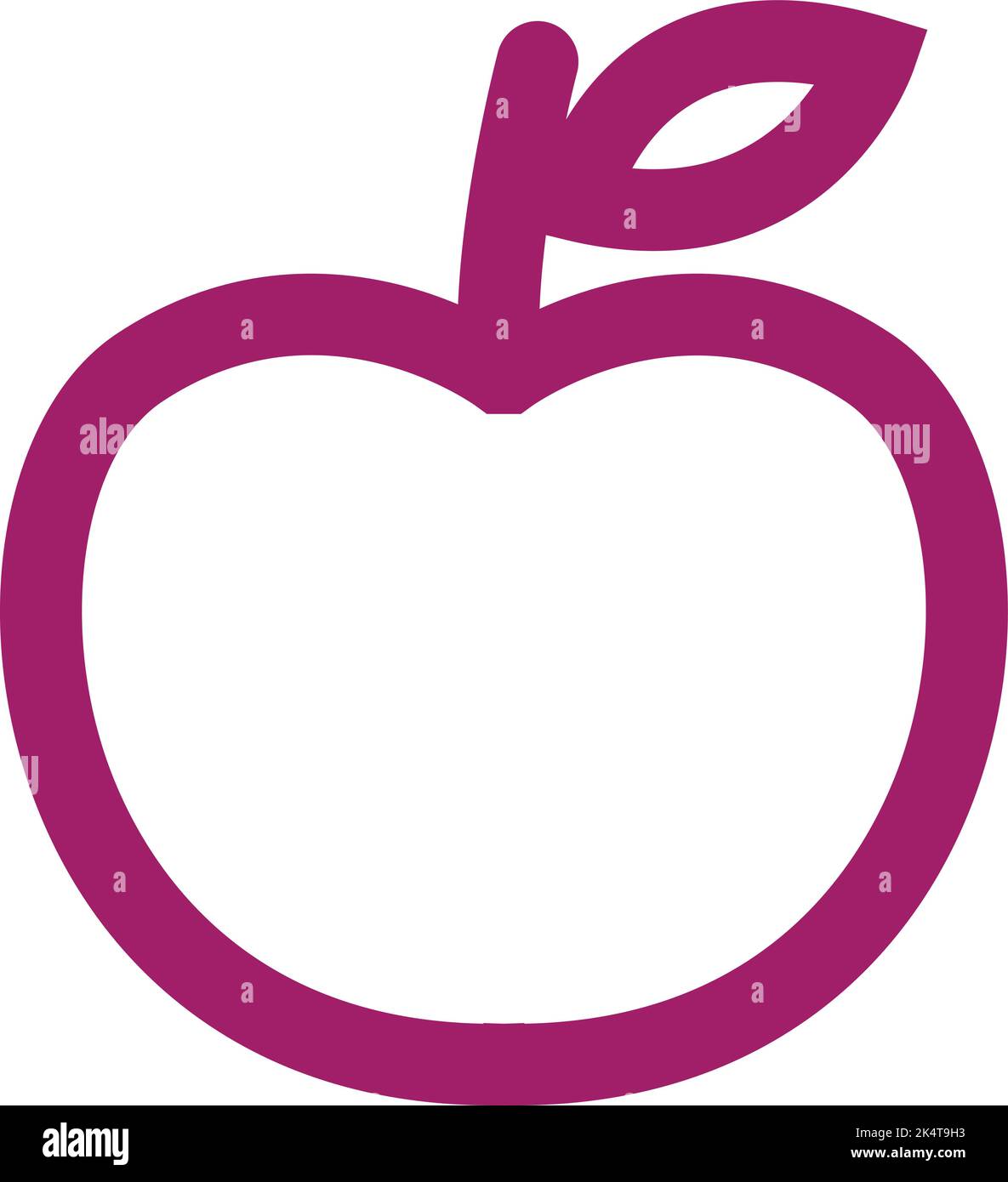 Pink apple blossom on branch Stock Vector Images - Alamy