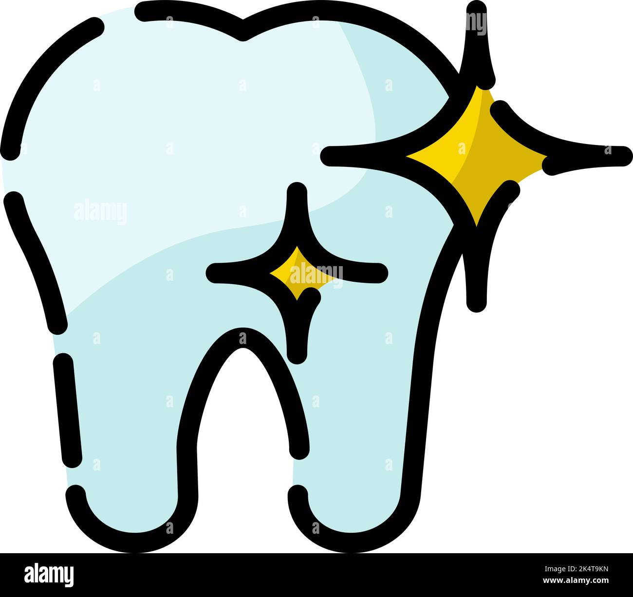 Healthy tooth Stock Vector Images - Alamy