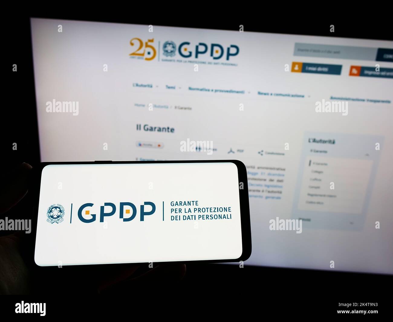 Italian data protection authority hi-res stock photography and images ...