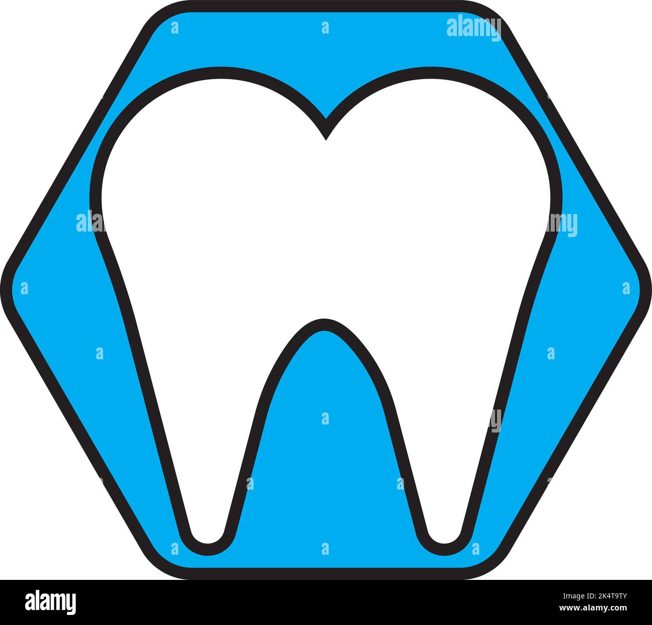Health care tooth, illustration, vector on a white background Stock ...