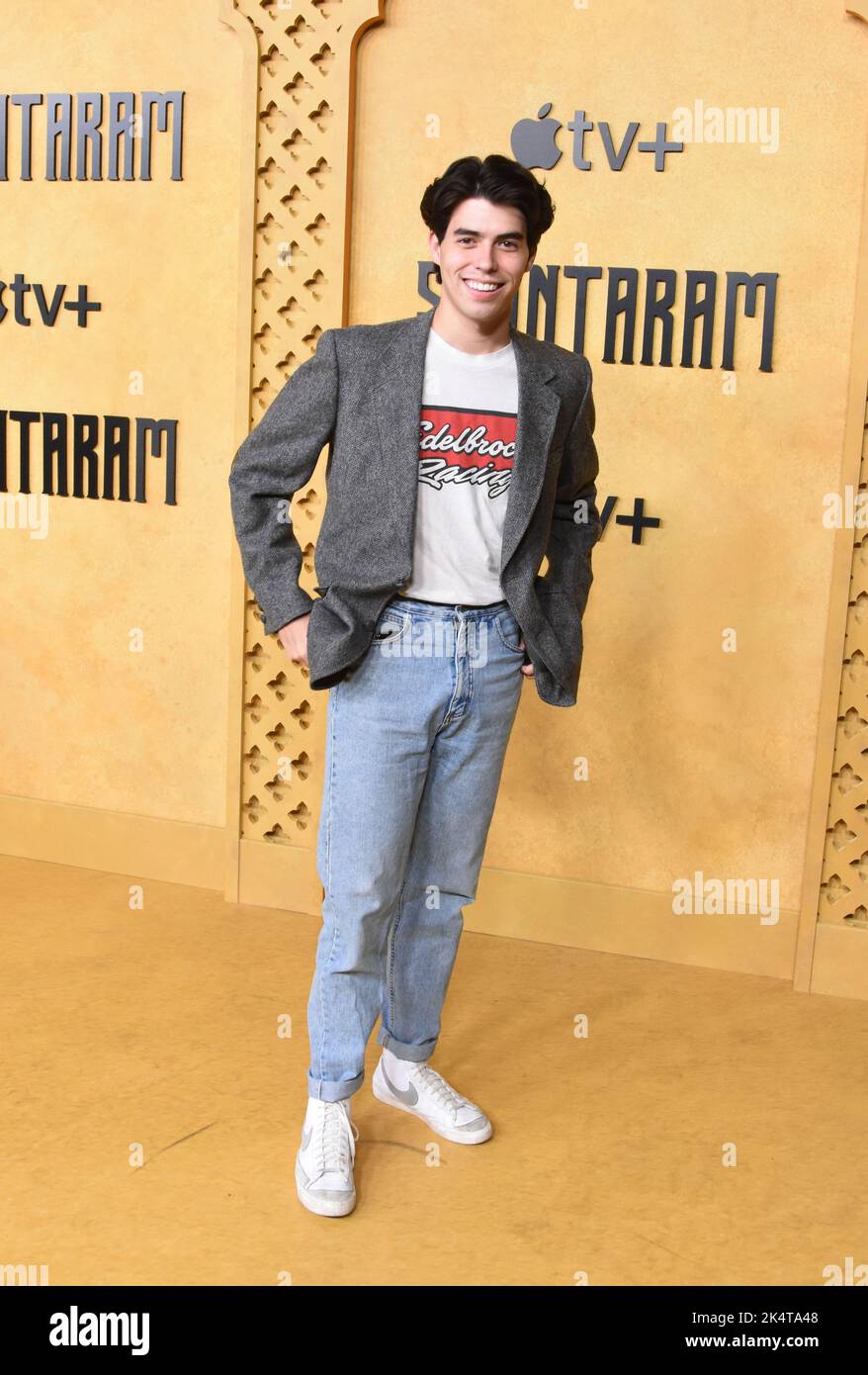 Los Angeles, California, USA 3rd October 2022 Actor Braeden De La Garza ...