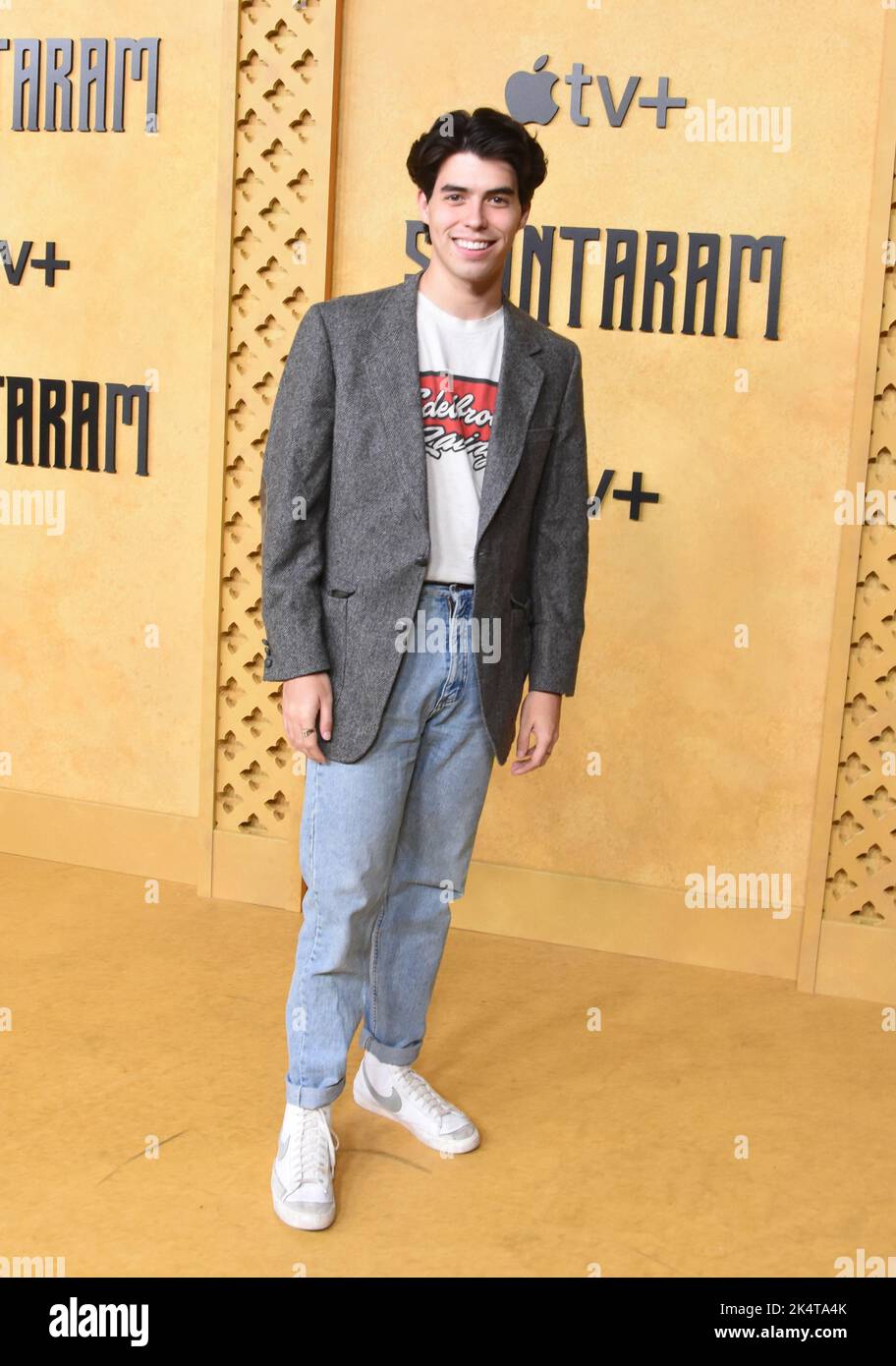 Los Angeles, California, USA 3rd October 2022 Actor Braeden De La Garza ...