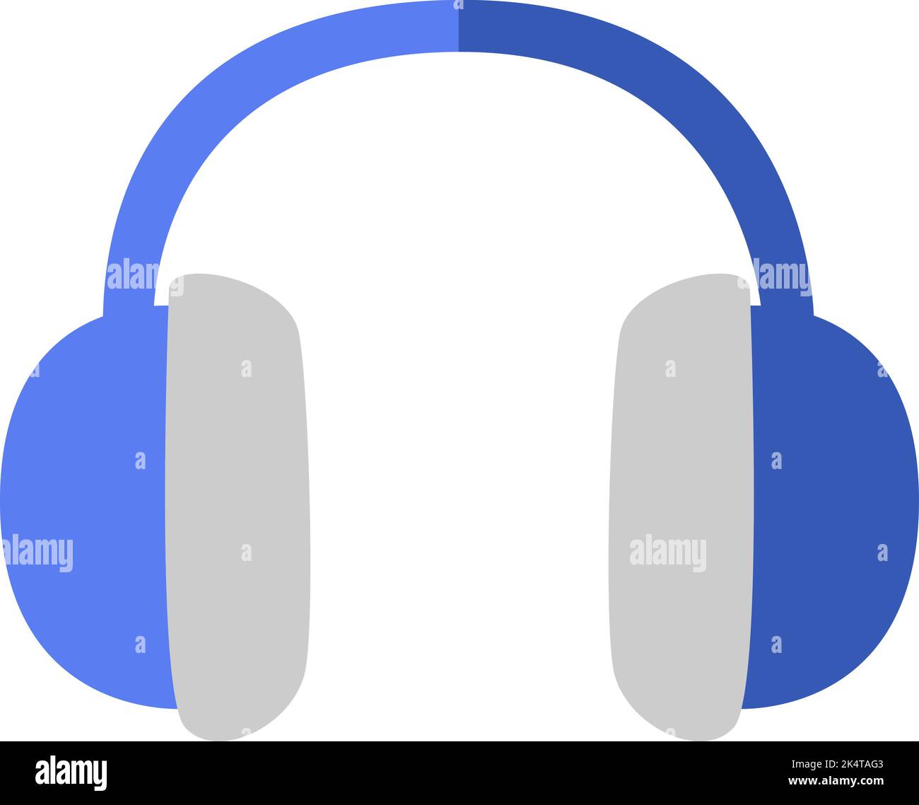 On blue studio background Stock Vector Images - Alamy