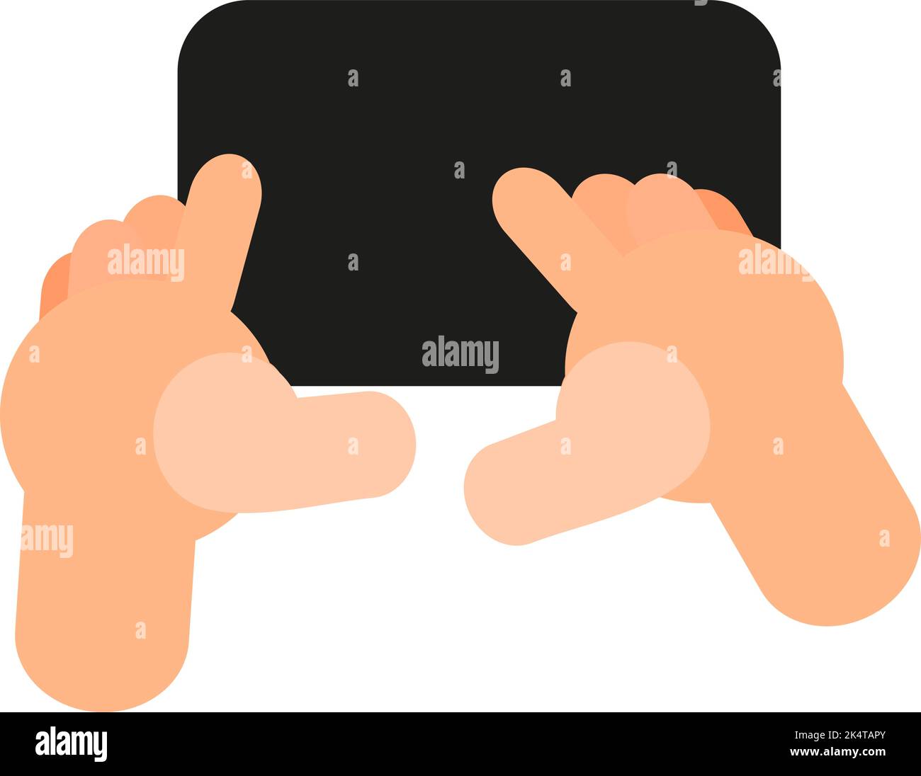 Touchscreen screen Cut Out Stock Images & Pictures - Alamy