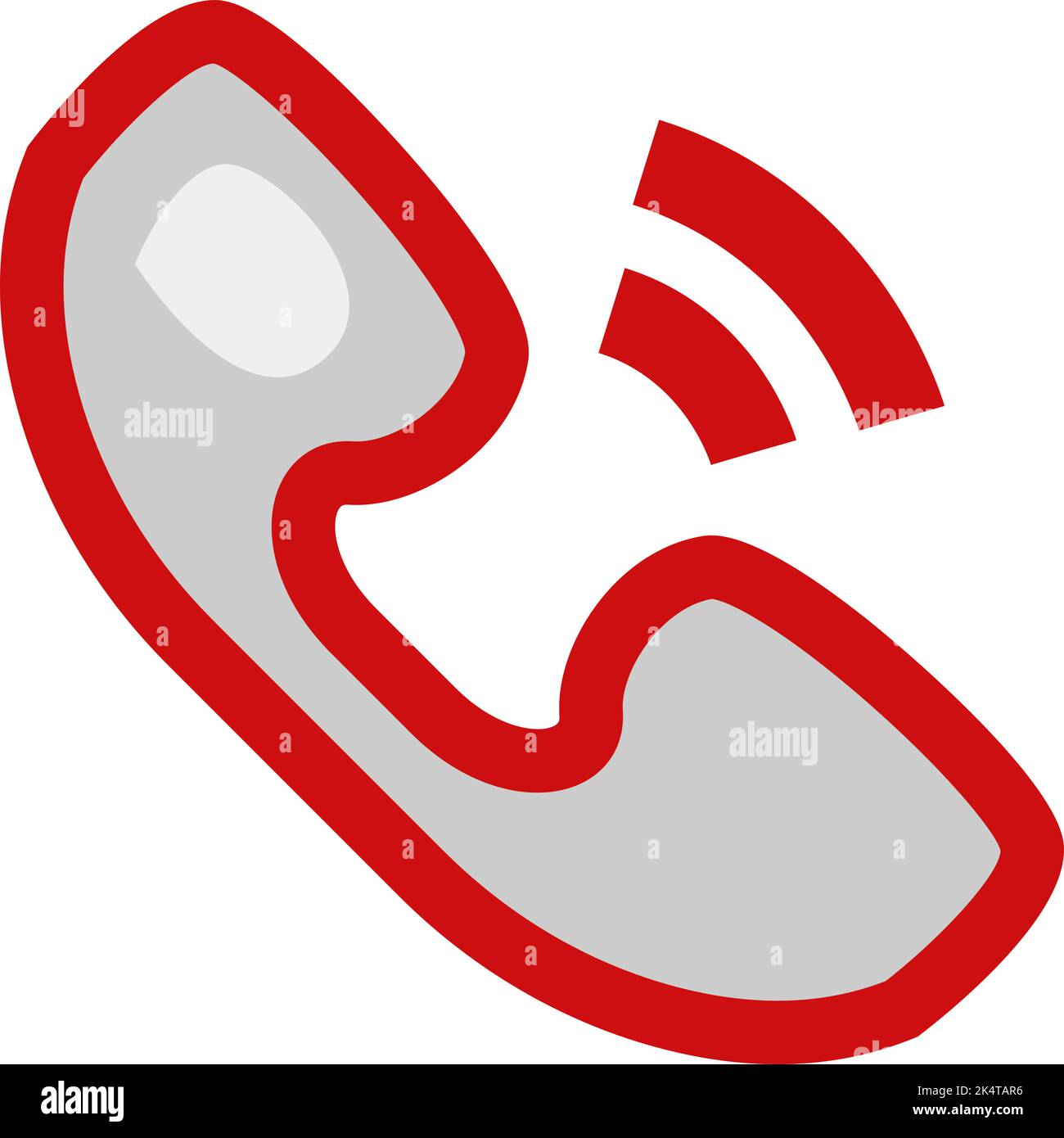 Medical call, illustration, vector on a white background Stock Vector ...